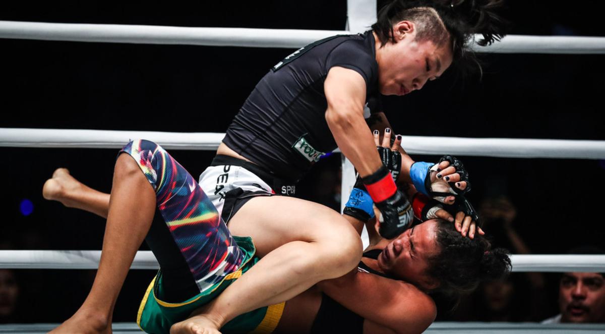 The famous scene of ONE Championship, Chinese boxers occupy three seats ...
