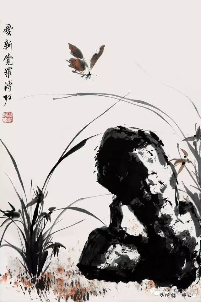 Pu Zuo writes orchids and bamboo, like a breeze blowing on his face - iNEWS