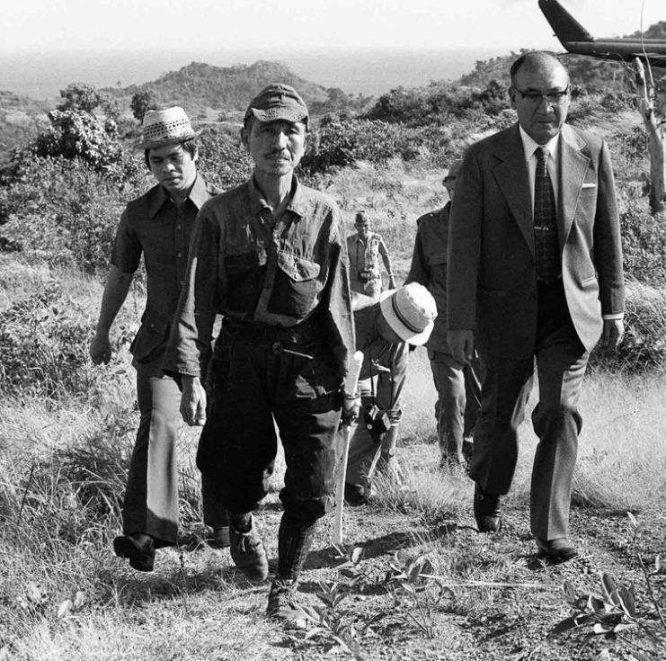 Japan surrendered in 45 years, and a Japanese soldier fought in the ...