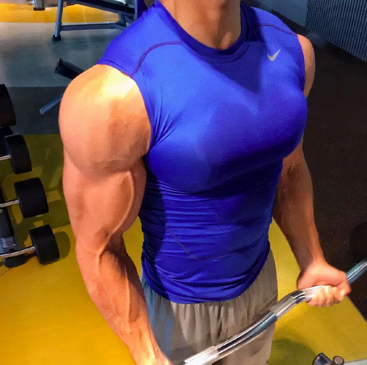 Post-90s fitness personal training, "macho legs" is a sign of figure, 5 ...