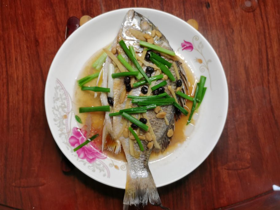 Steamed yellow fin sea bream in this way is original, delicious and not ...