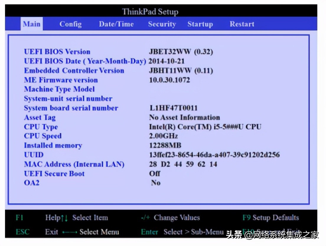 Lenovo BIOS Chinese-English Translation Comparison - iNEWS
