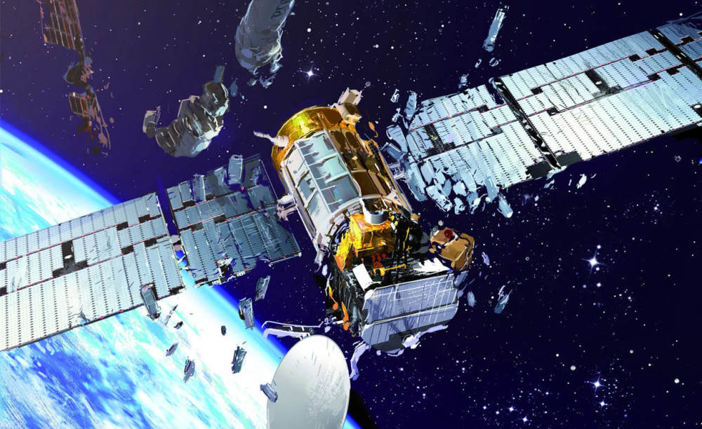 Should the satellite fly in the same direction as the earth's rotation ...