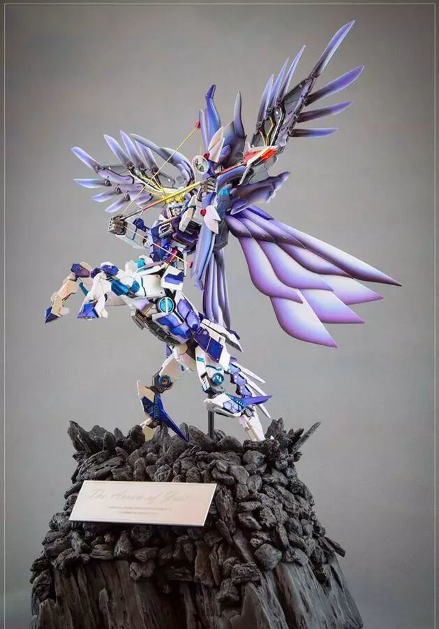 Unicorn Gundam mix and match Wing Gundam Wings backpack transformation ...