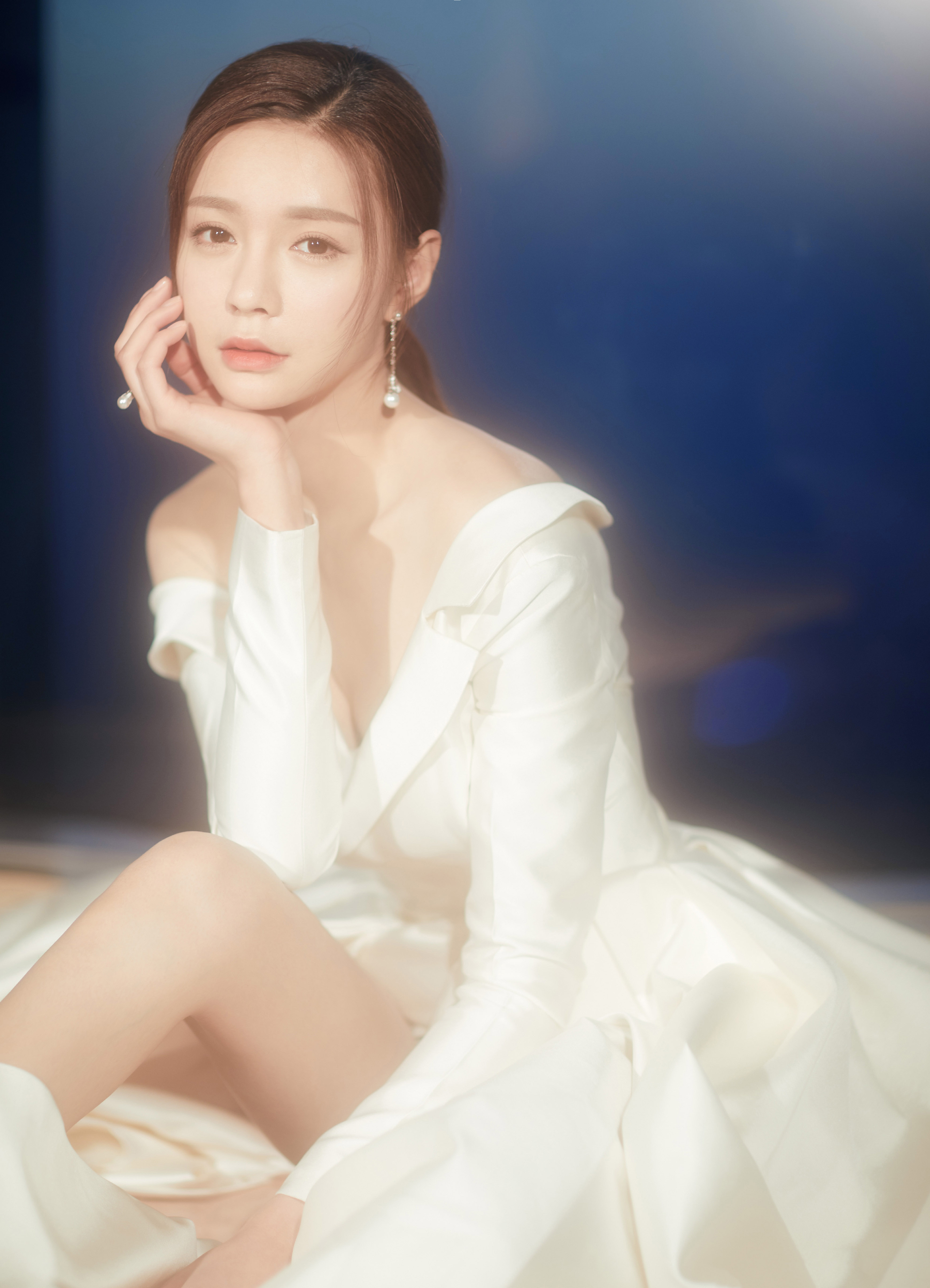 Shen Mengchen changed her face when she changed her hairstyle. The off ...