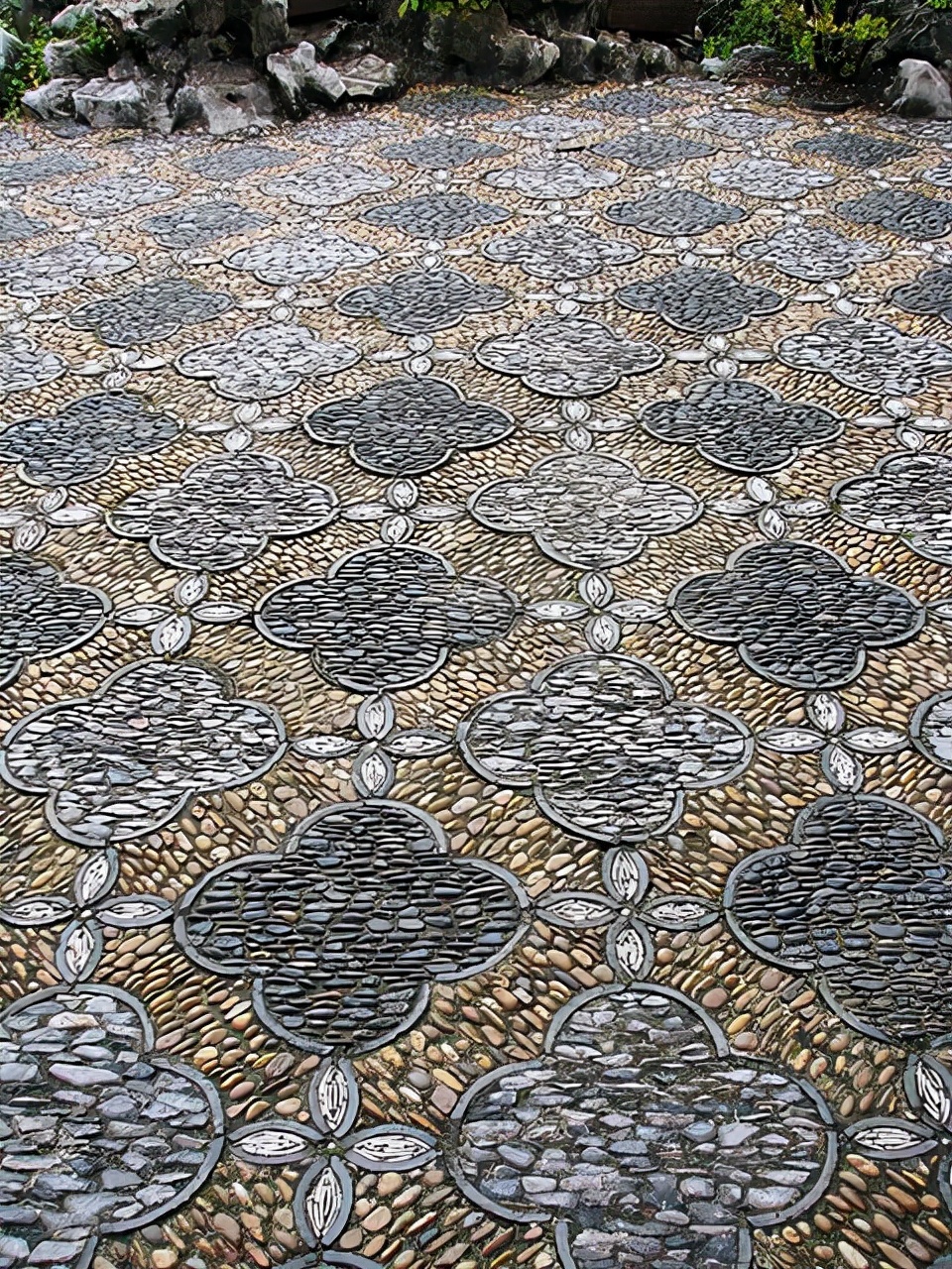 30 Chinese style courtyard paving styles, great use in gardening - iNEWS
