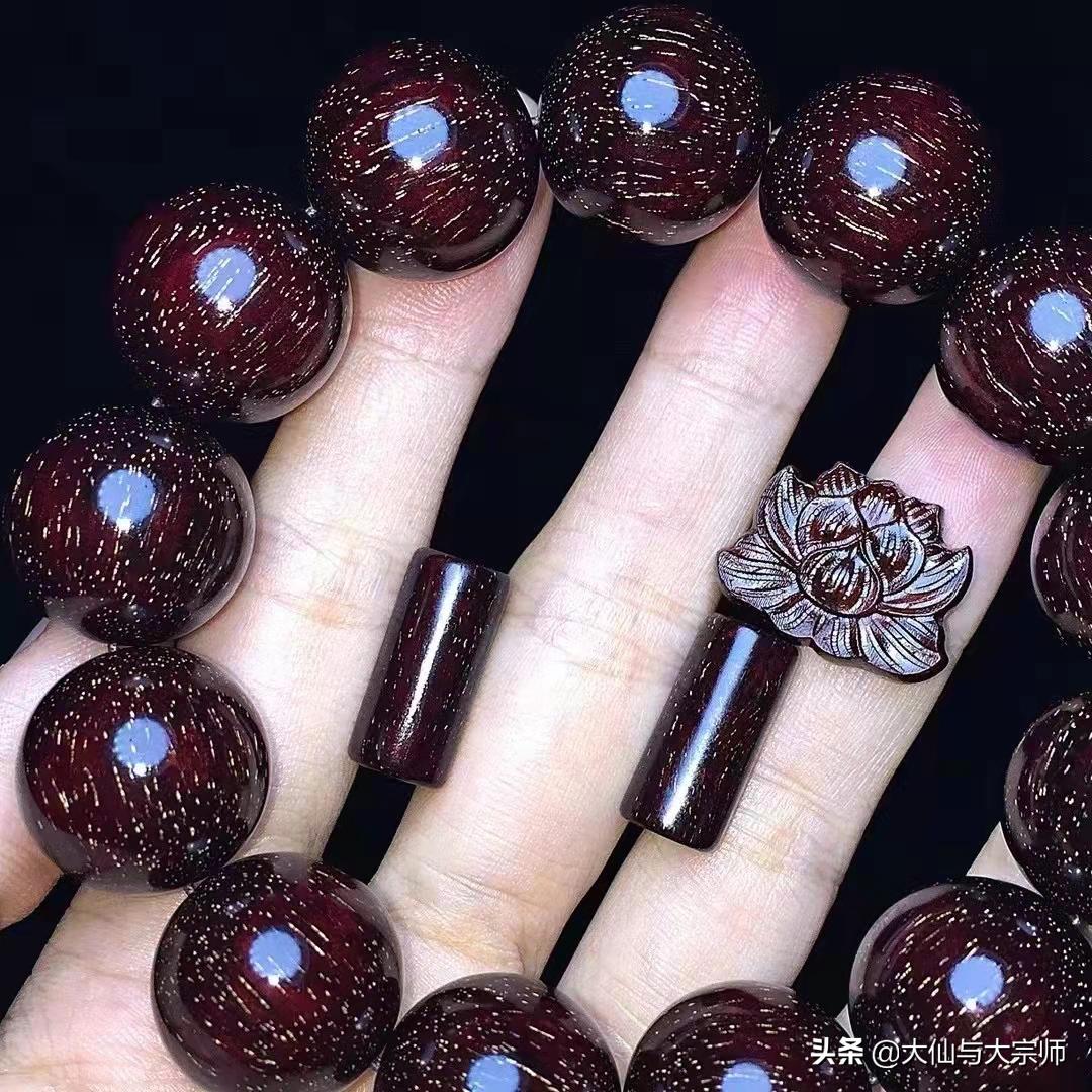 Six beautiful textures of red sandalwood, how many have you seen?Fish ...