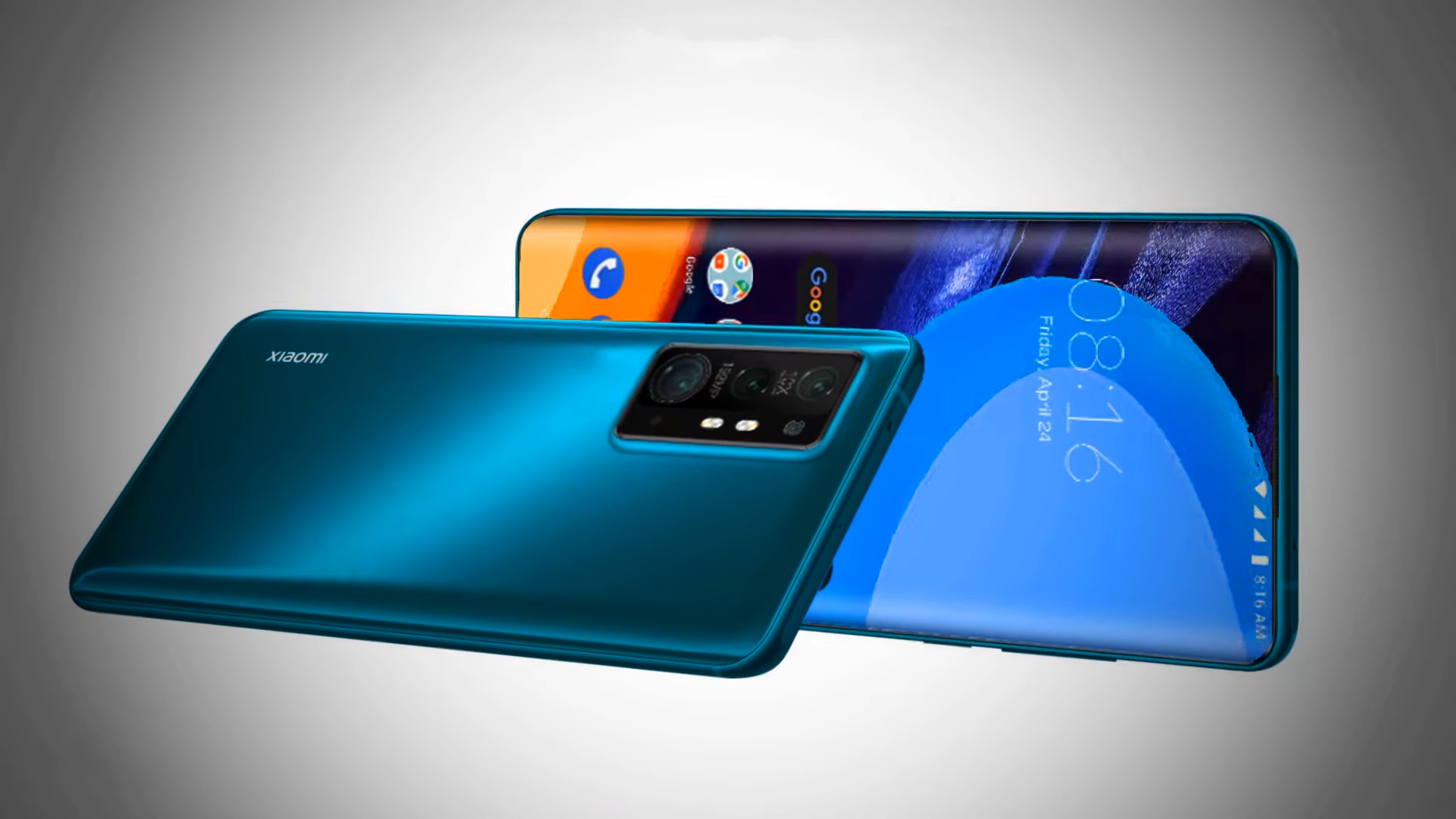 Xiaomi 5G concept phone, full screen + rectangular lens design - iNEWS