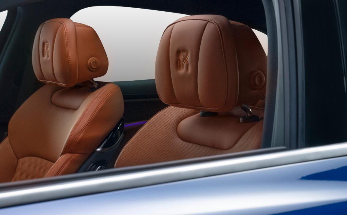 Blue outside and brown inside, BYD Han's new color matching official ...