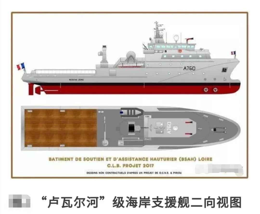 French Navy "Loire" Class Coastal Support Ship - iNEWS