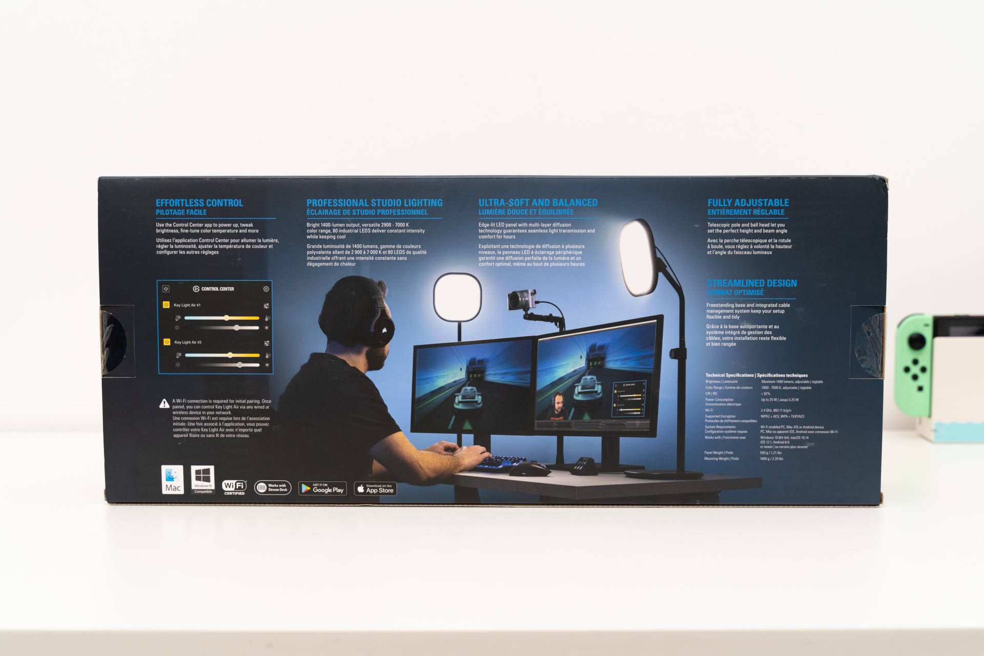 Elgato Key Light Air fill light essential for live photography - iNEWS