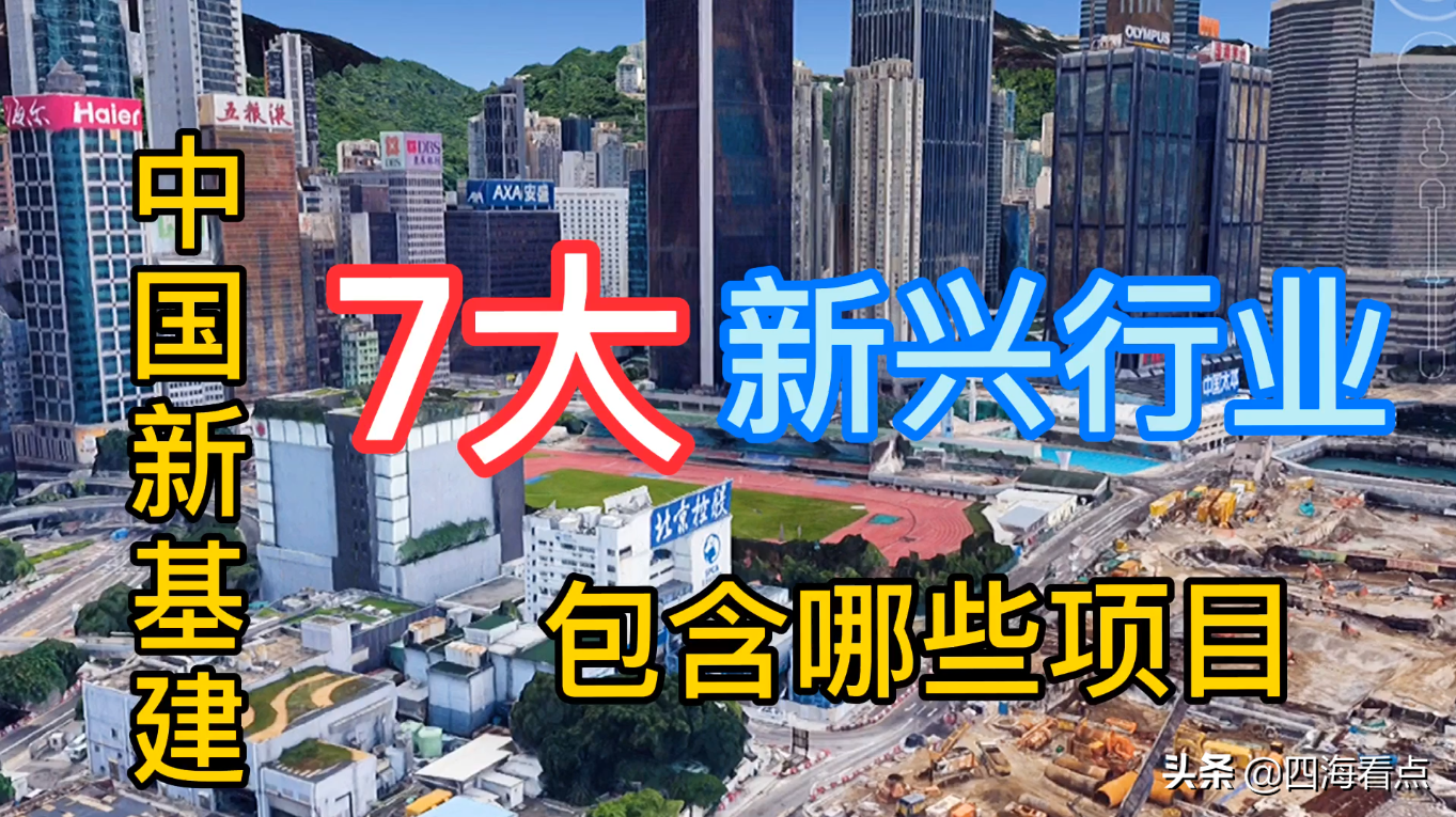 China has launched a new infrastructure plan, and the seven new ...