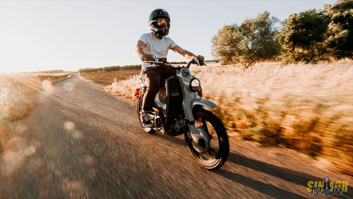 Curved beam that can cross-country: Honda super cub super cub2022 ...