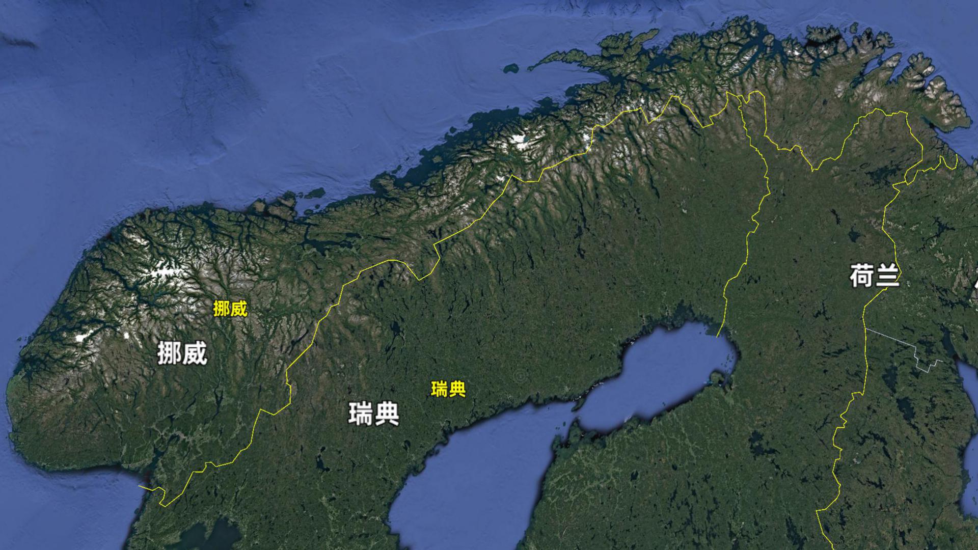 These 4 long and narrow countries, maps are not easy to print, and ...