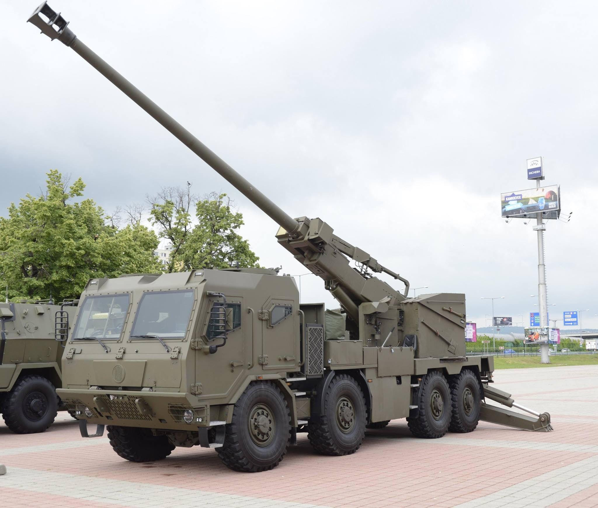 A222 self-propelled shore defense gun system, capable of all-weather ...