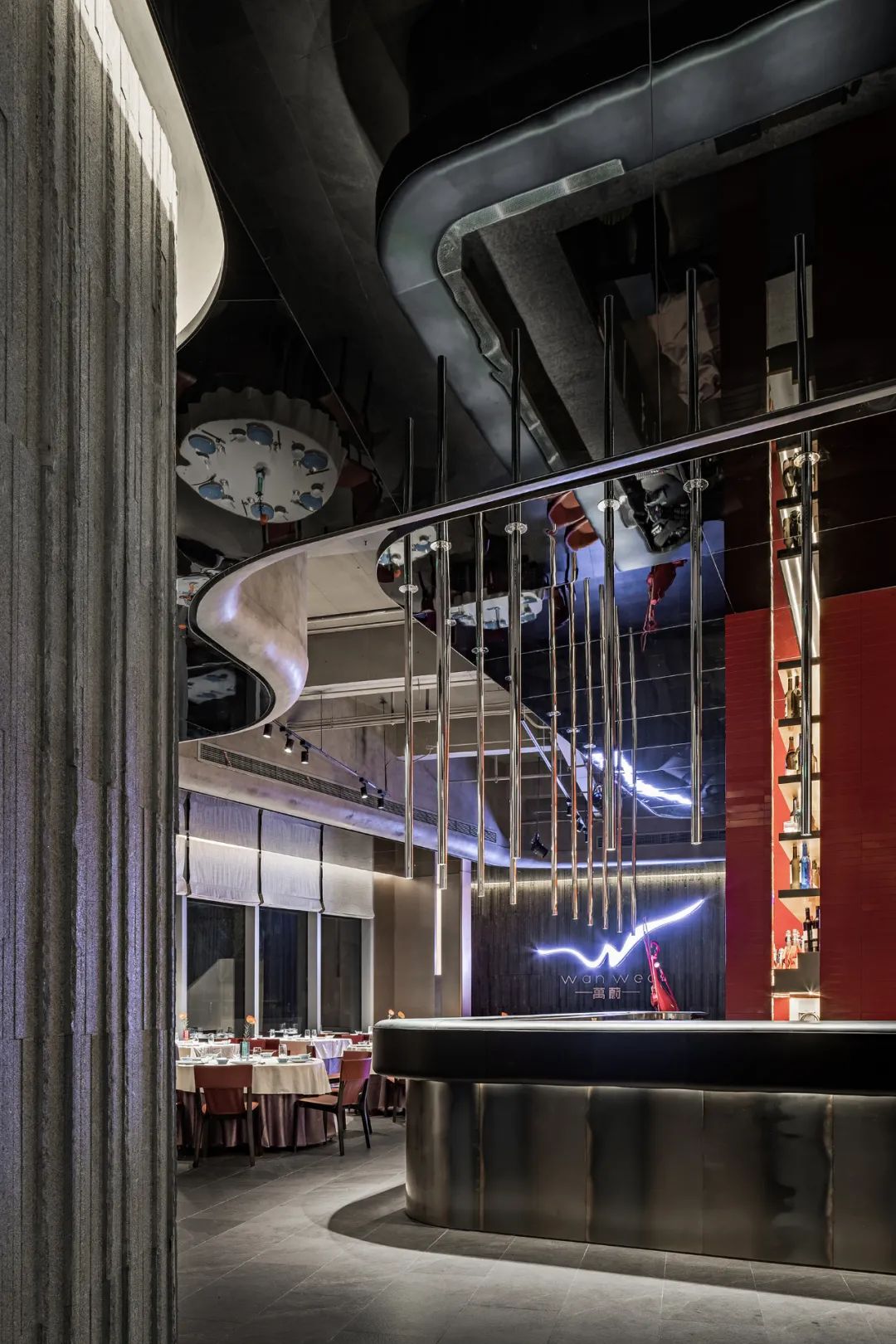 The new high-end Chinese restaurant brand "Wanwei" is launched, and the ...