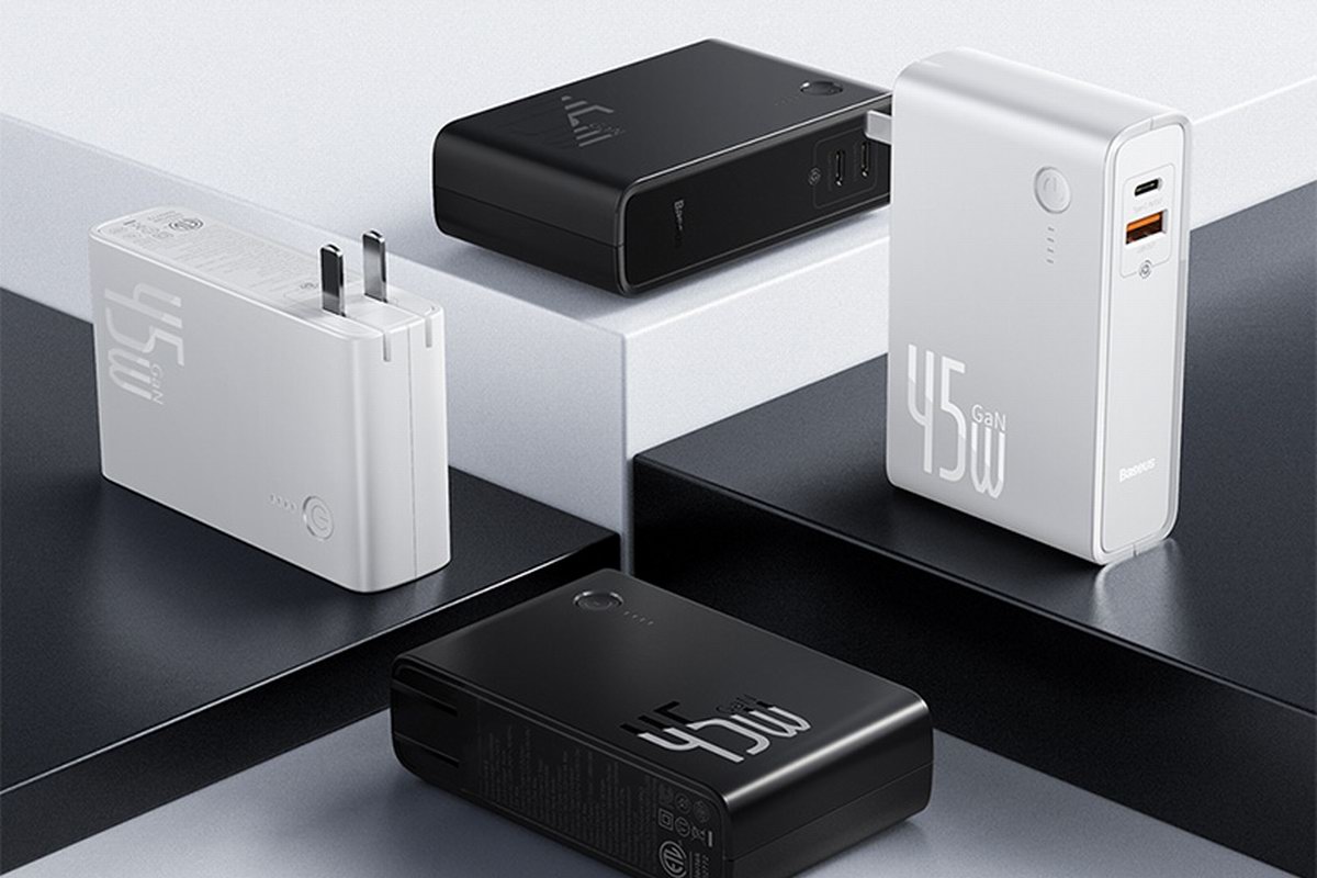 Power bank + charger hybrid power output, Baseus 4th generation energy ...