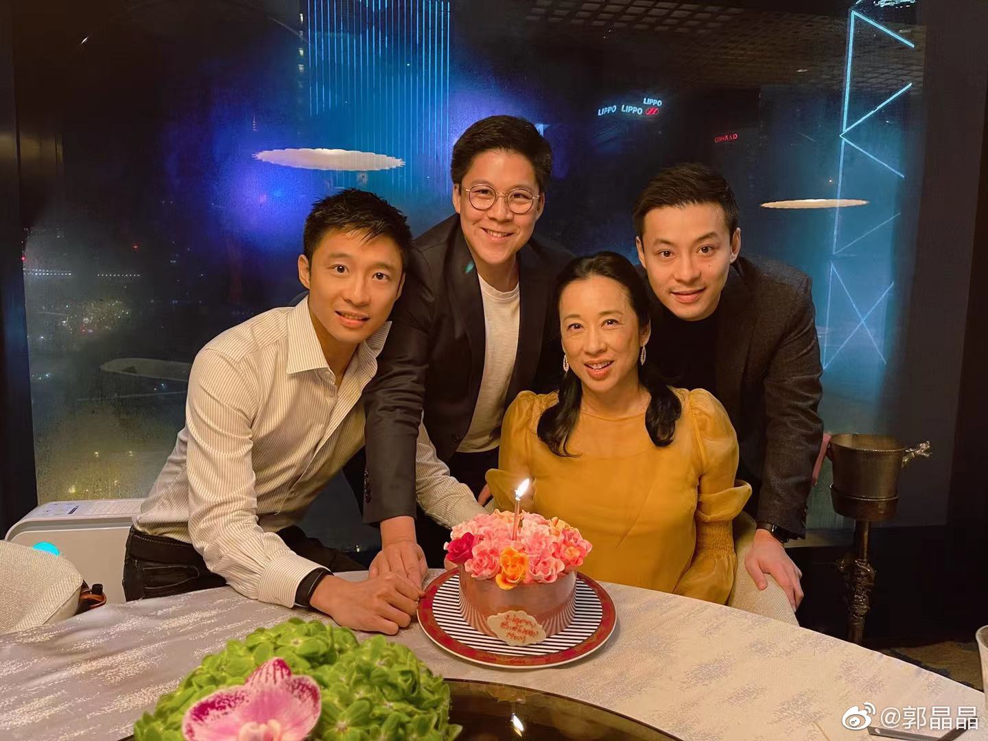 The most beautiful Hong Kong sister Chu Lingling has a low-key birthday ...