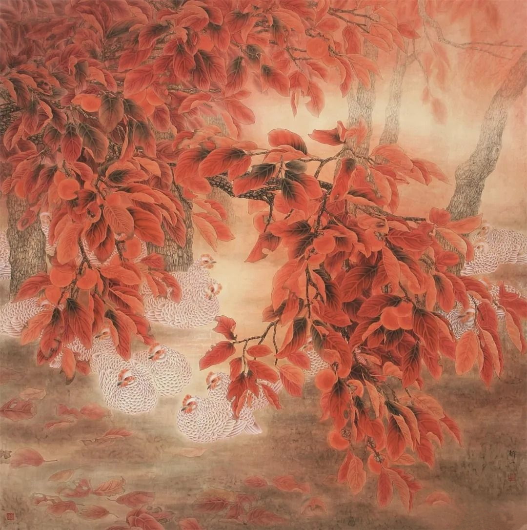 Painter Tang Xinyi's meticulous flower and bird painting works - iNEWS