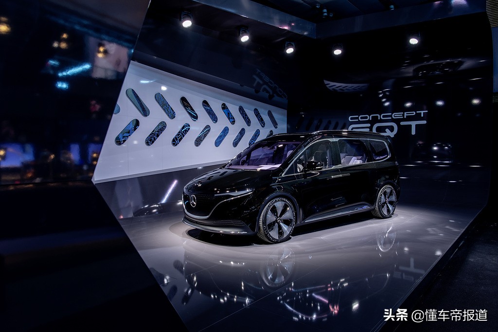 7-seater pure electric MPV Mercedes-Benz EQT Concept debuts in real car ...