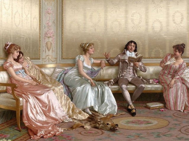 French aristocracy quirks in the 18th century: obsessed with putting ...