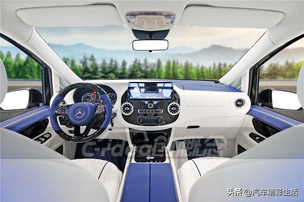 Mercedes-Benz Vito's full partition interior modification, such a ...