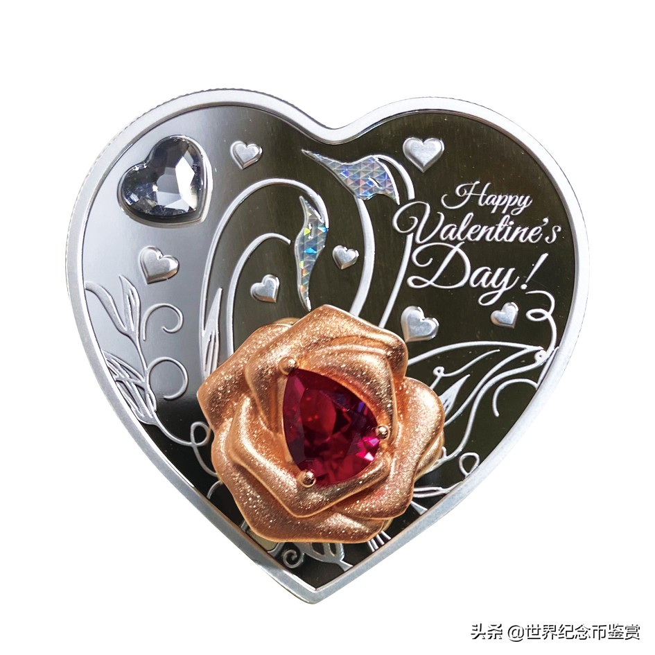 2021 Valentine's Day Silver Coin Sharing: I wish to have one heart, and ...