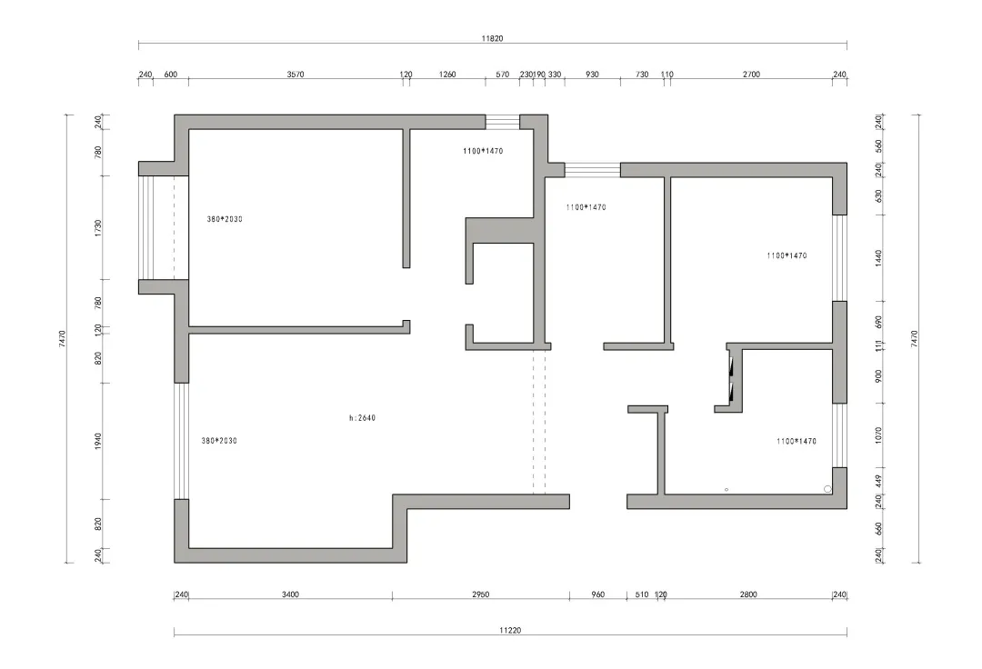 64 square meters is comparable to 150 square meters, and small kitchens ...