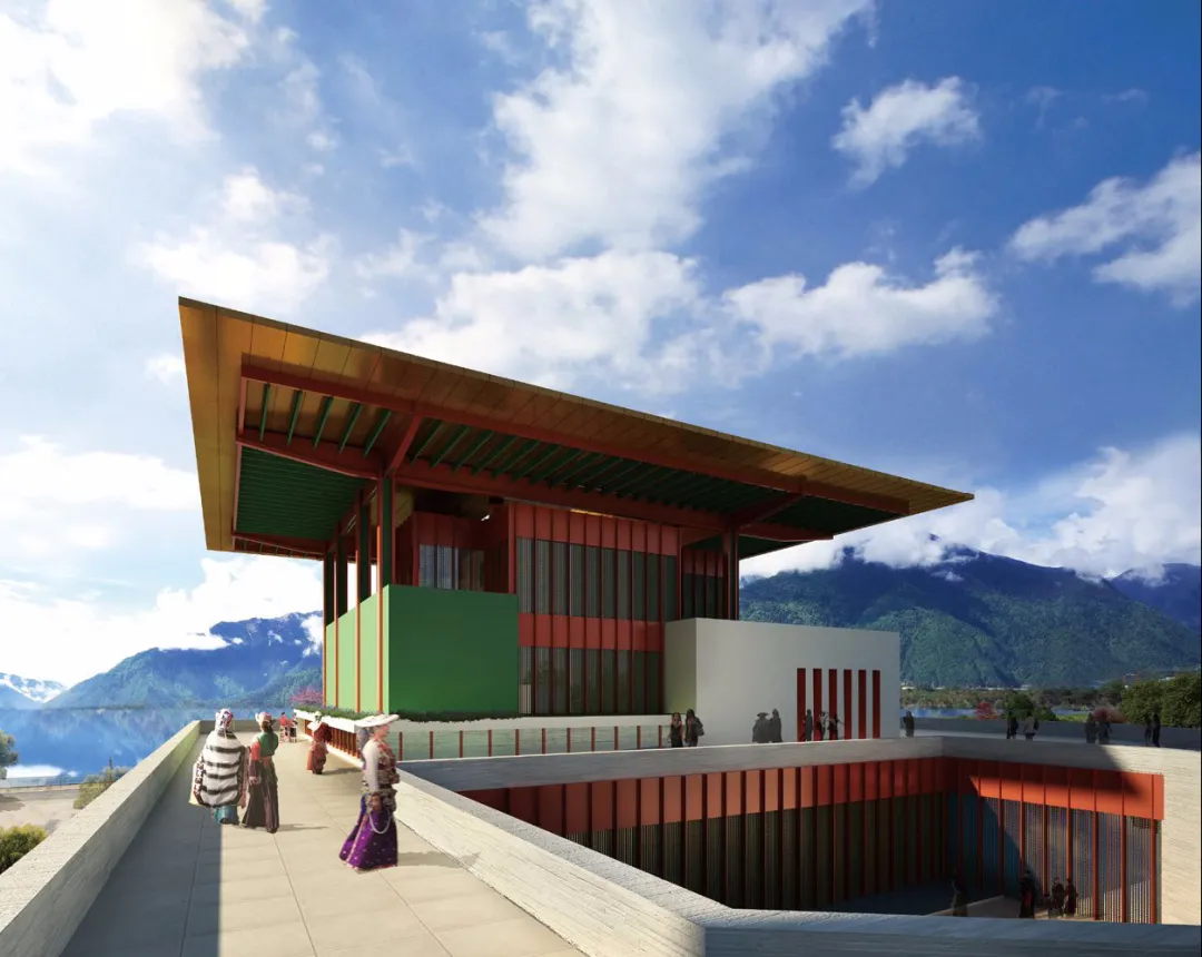 The design of the Tibet Nyingchi Planning Exhibition Hall combines ...