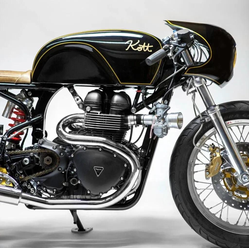 Ram air intake: Triumph cafe racer - iNEWS