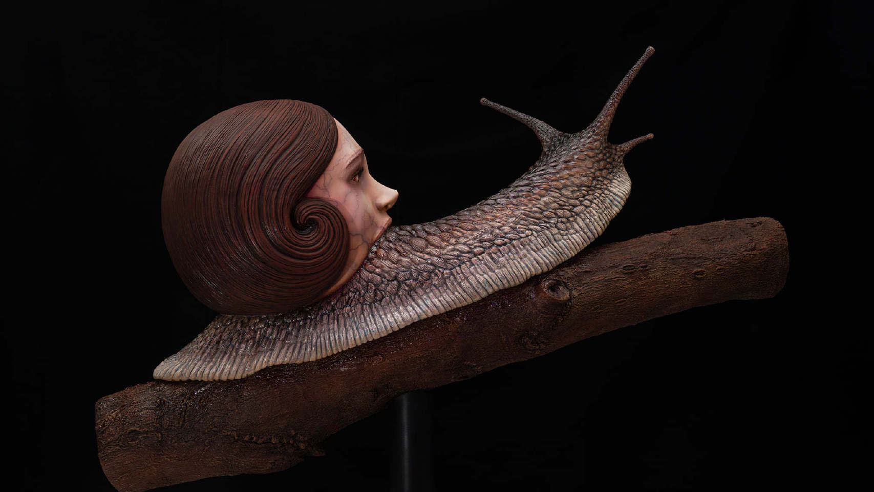 Netizens make their own "slug girl" in kind, using normal human ...