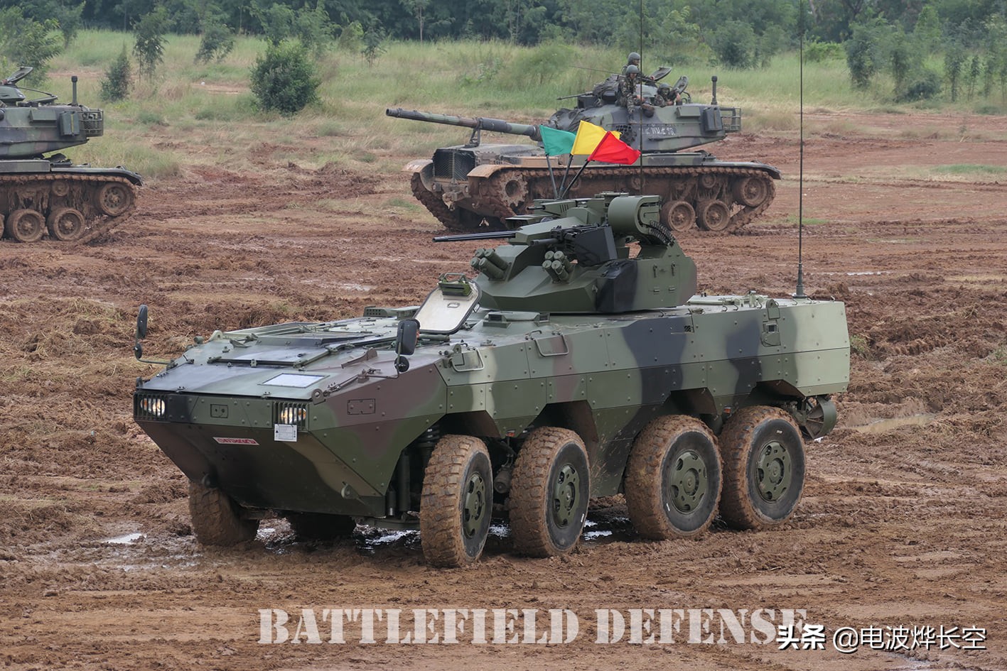 Fierce firepower! The Thai Army's first Chinese VN1C infantry fighting ...