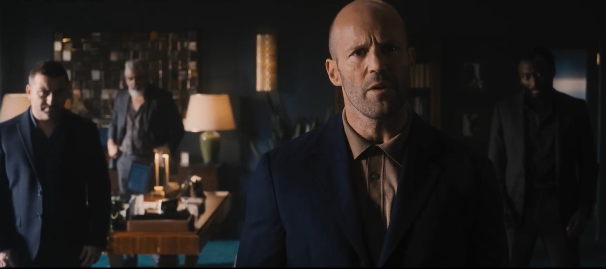 Jason Statham's latest action movie is here!Black boss fake security ...