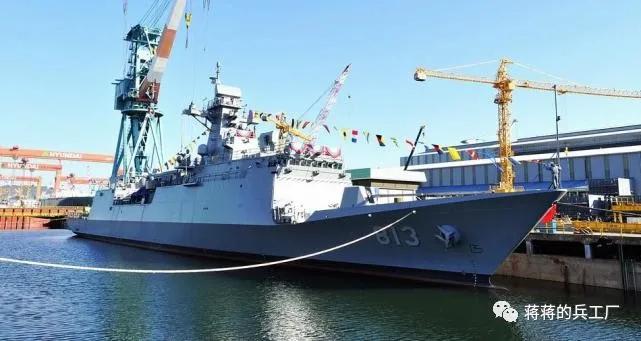 Korean-style long face, buy 8 of them, the sixth Daegu-class frigate of ...
