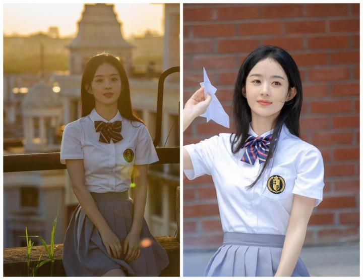 It's not like having a baby!33-year-old Zhao Liying's "uniform ...