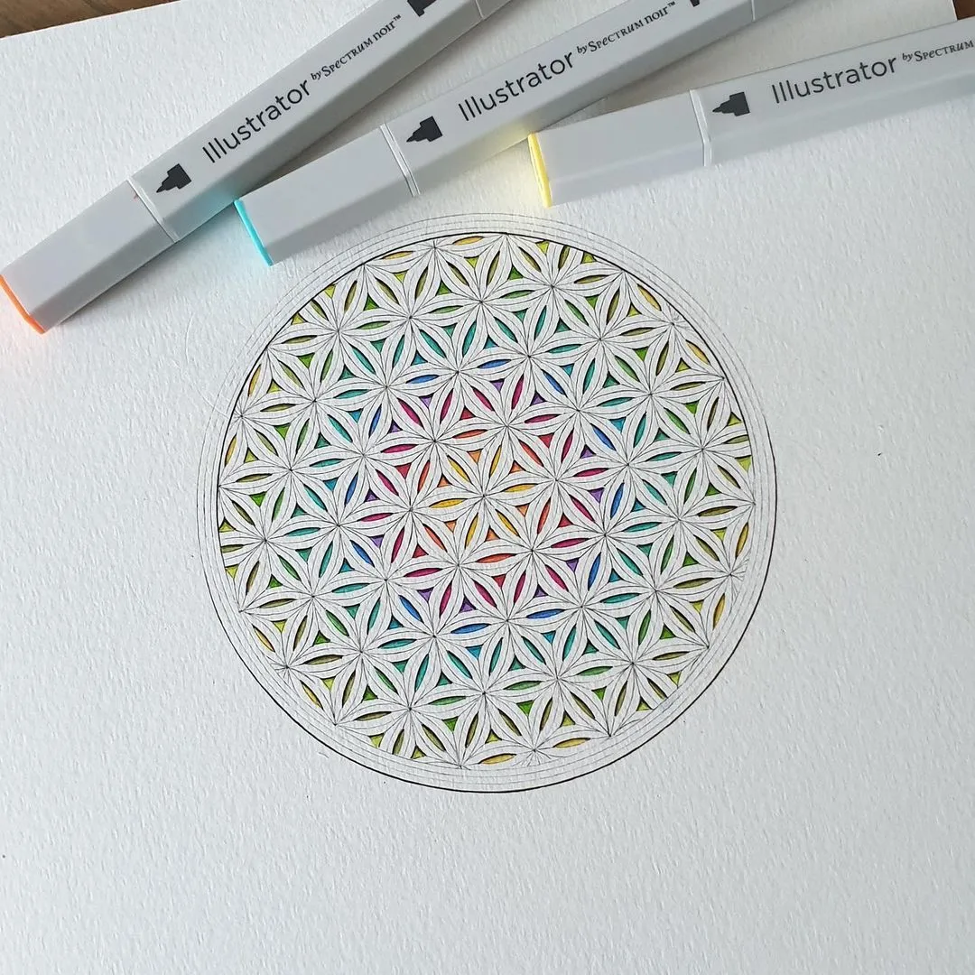 Can painting like this cure depression?These super awesome ...