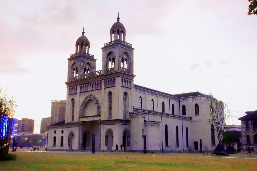 Jiaxing Catholic Church has been restored - iNEWS