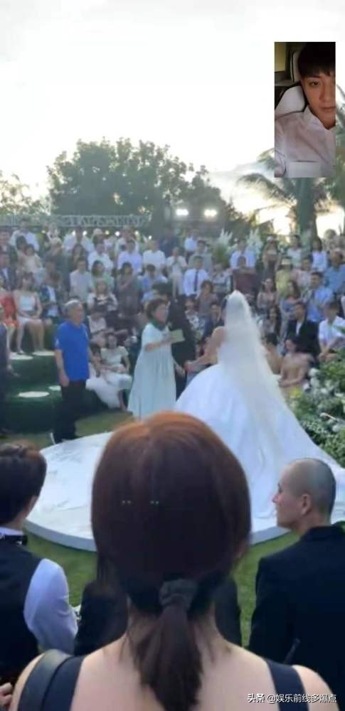 Wang Yanlin's big wedding, Qin Junjie wrote: Seeing you marry, I am ...