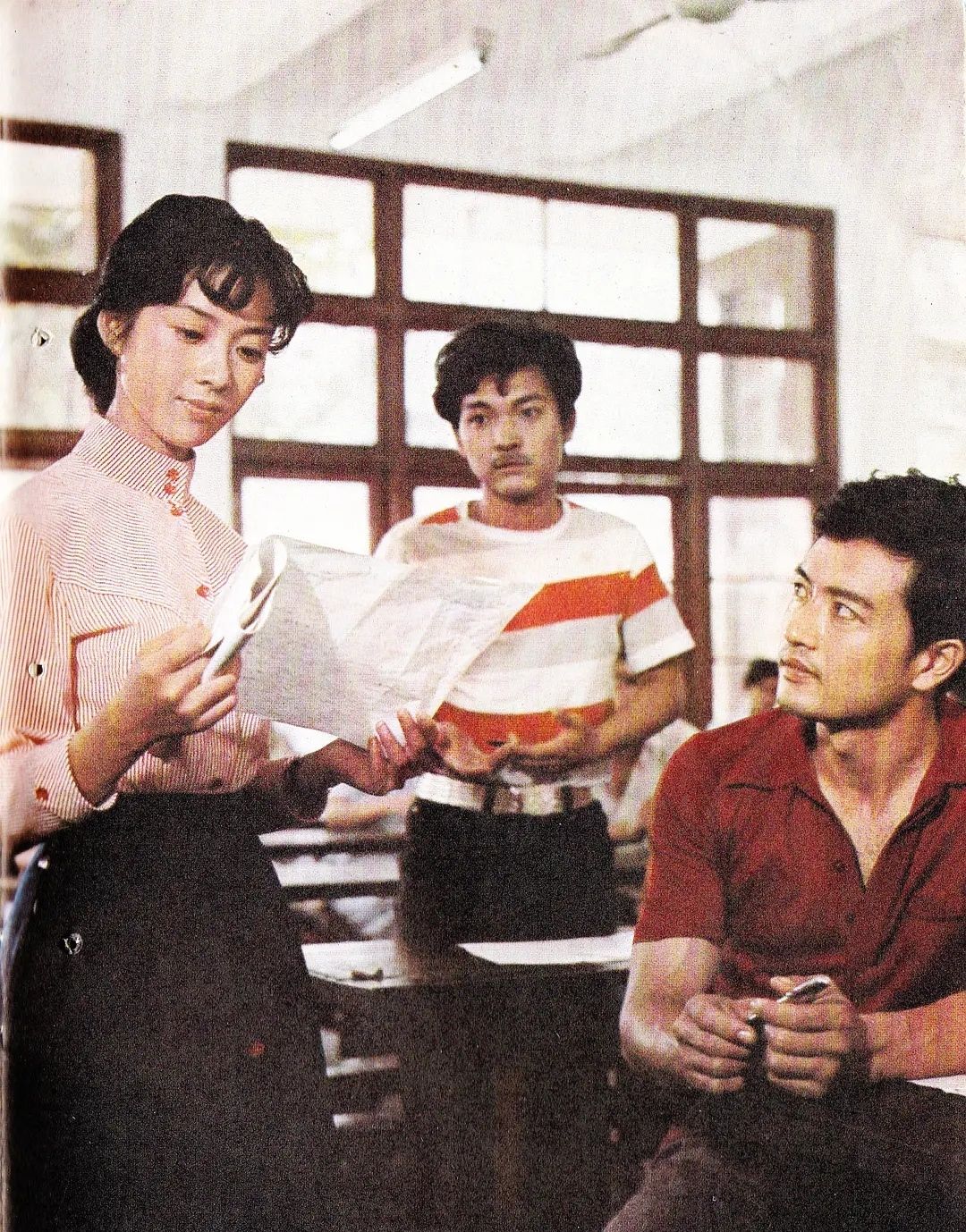 In the 1980s, the famous actress Gong Xue went to the United States ...