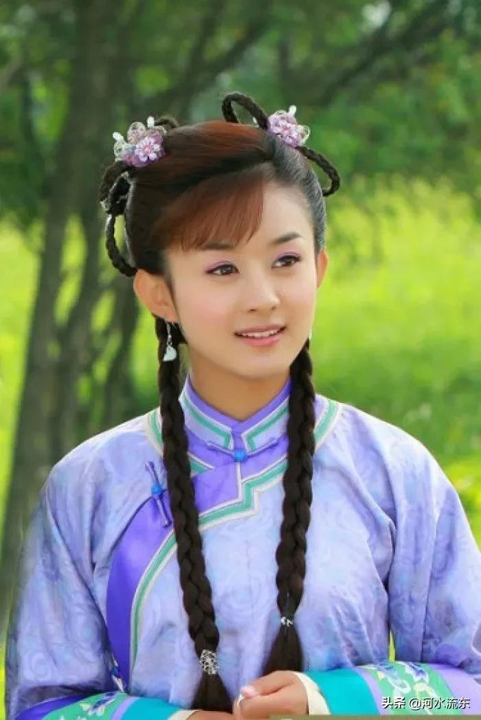 Only today did I know that Zhao Liying played Qinger in Xinhuan Zhugege ...