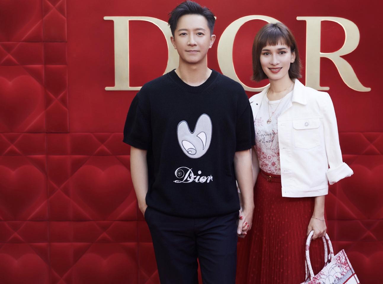 Lu Jingshan and Han Geng joined hands to appear at the Dior event ...