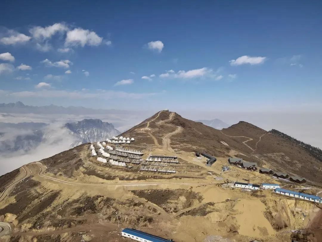 Niubeishan is expected to open on May Day!Spectacular cloud waterfalls ...