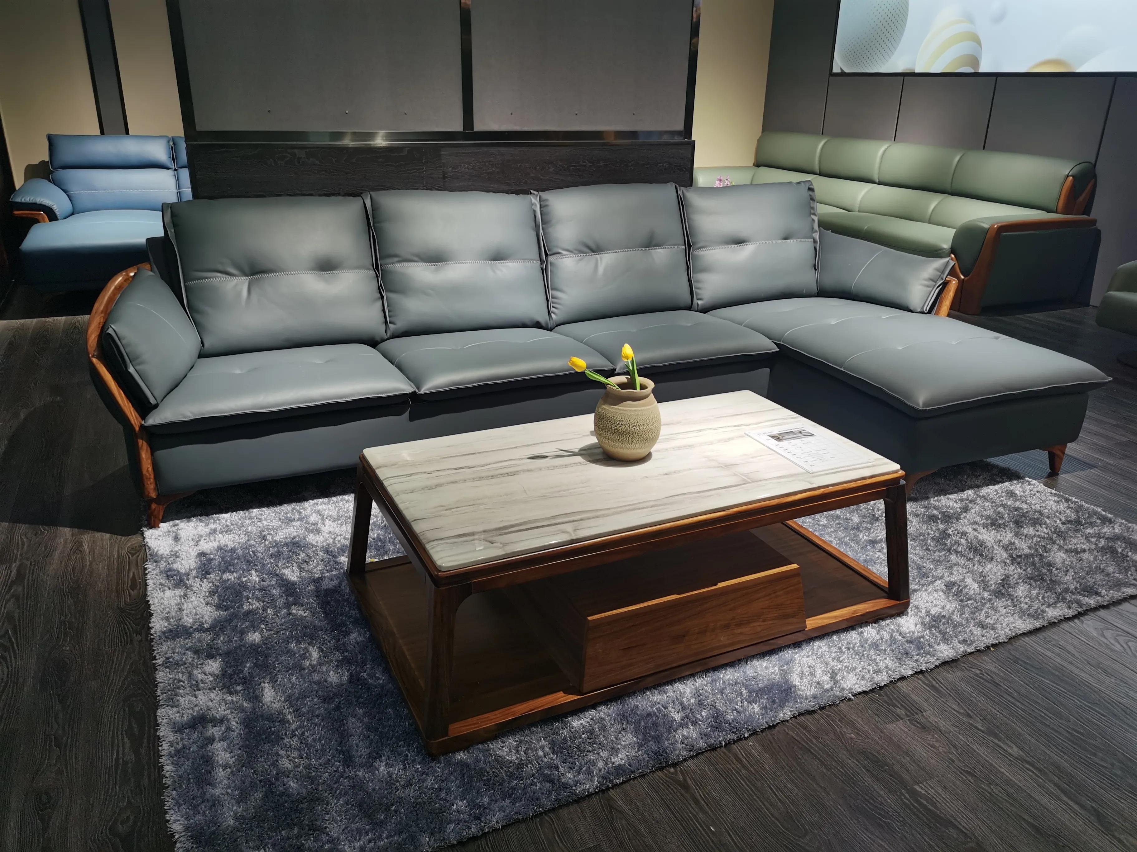 Mislan Leather Sofa - iNEWS