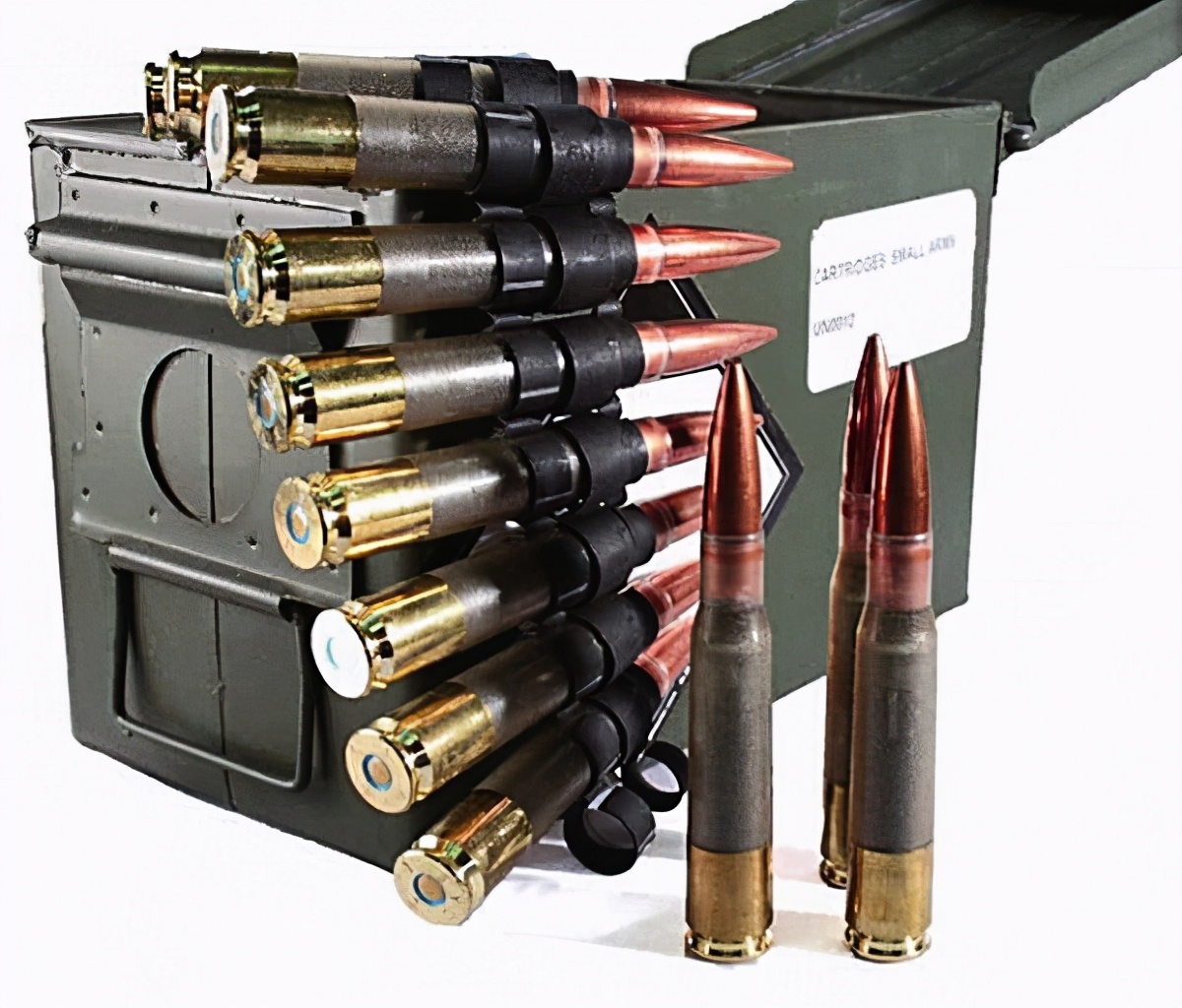 The United States is equipped with high-tech material shell ammunition ...