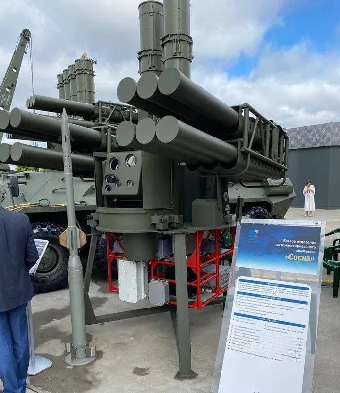 12 missiles are equipped with wheeled chassis, but the Russian Pine-R ...