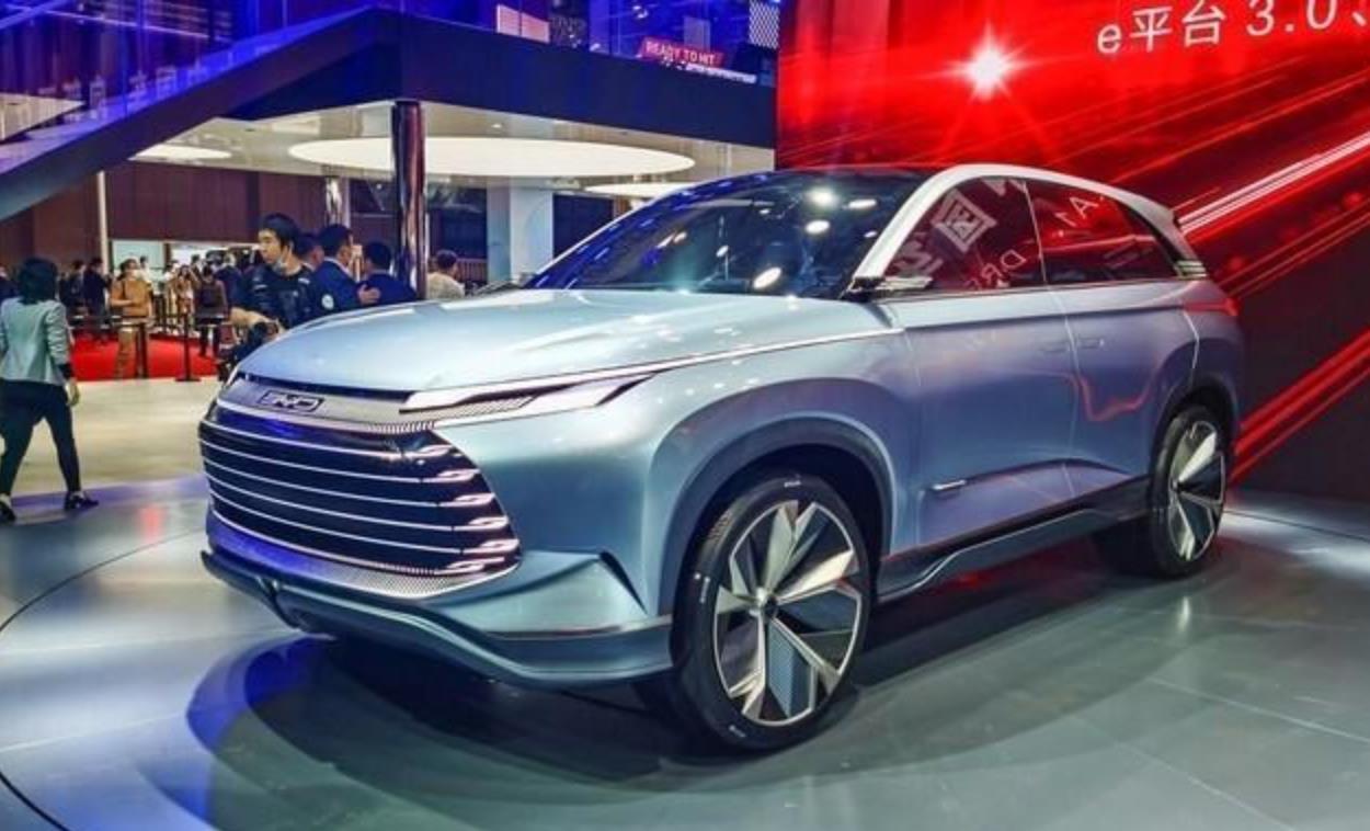 BYD's X-DREAM real car patent map exposes the brand's flagship SUV - iNEWS