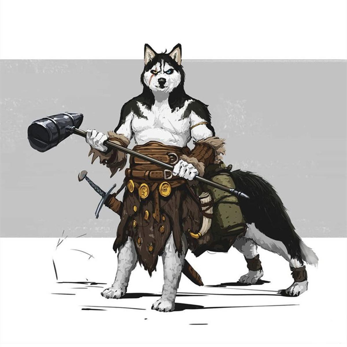 The dog has become a centaur, cute and strong coexist, Corgi's short ...