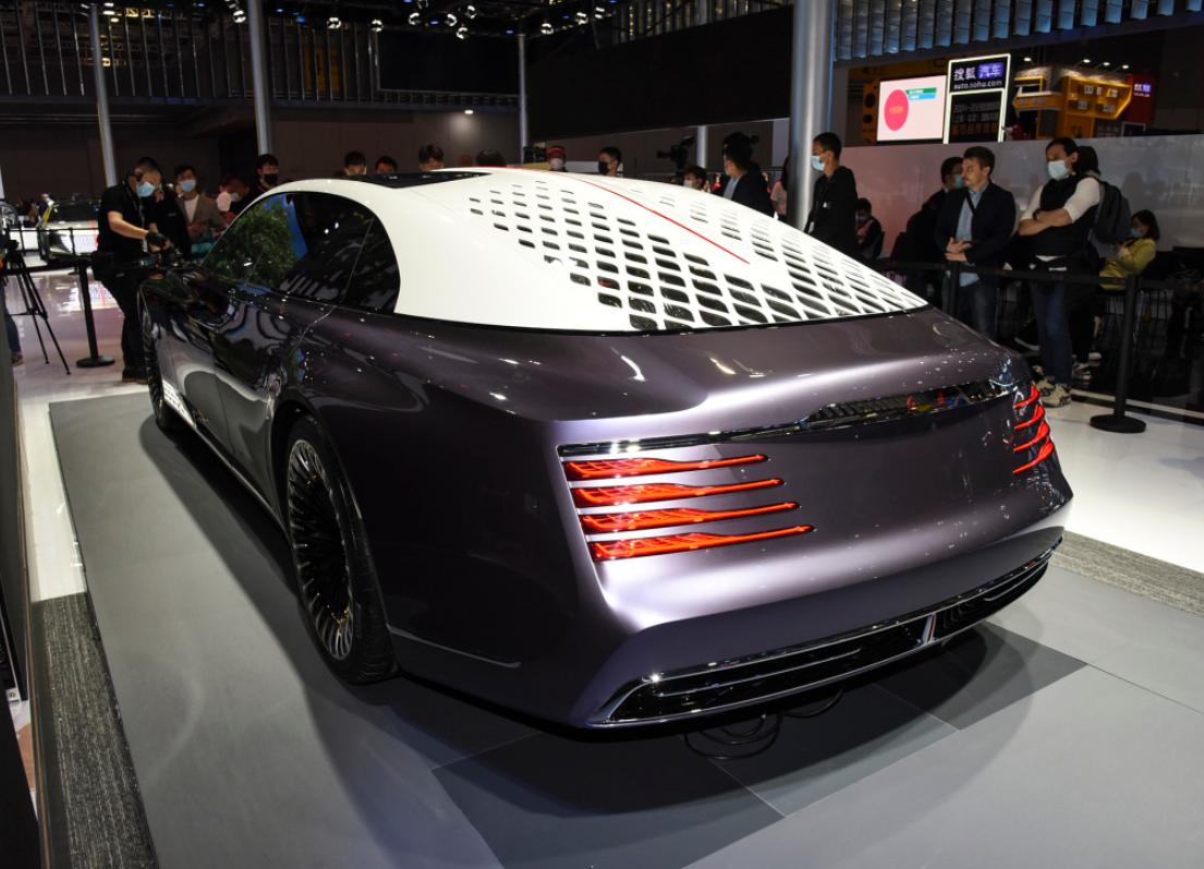 Hongqi L-Concept concept car unveiled, the momentum does not lose speed ...