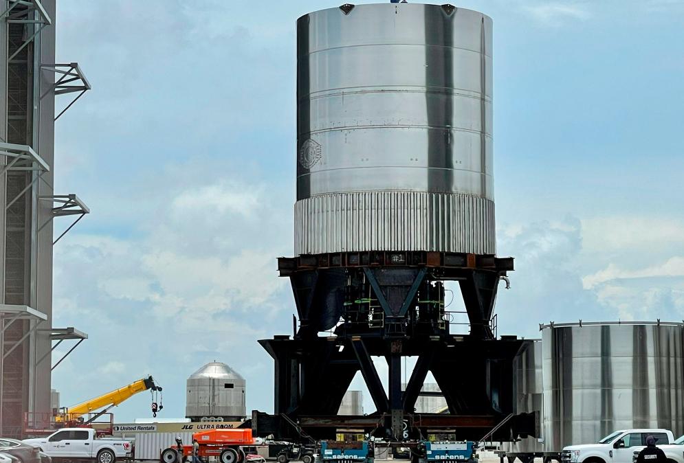 SpaceX's new rocket chassis has been delivered, which can carry 33 ...