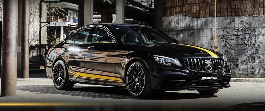 4.0T V8 Suspicion AMG C63 Dark Night Special Edition goes on sale for ...